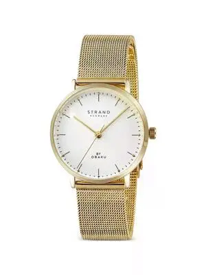 OBAKU Gonone 35mm Watch - White
