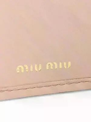 Miu Miu Matelassé Bi-fold Wallet