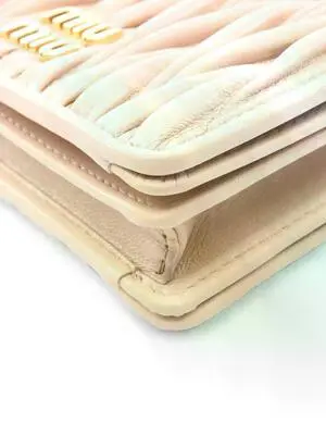 Miu Miu Matelassé Bi-fold Wallet