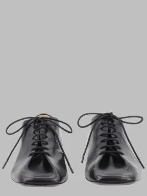 LEMAIRE Leather Lace-up Shoes - Black
