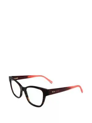 Missoni Tortoiseshell-effect Cat-eye Glasses - Brown