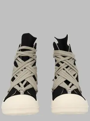 Rick Owens High Top Sneakers - Black