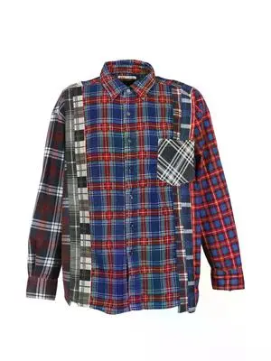 Needles Patchwork Shirt - Blue