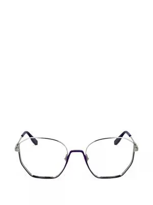 Karl Lagerfeld Geometric-frame Glasses - Silver