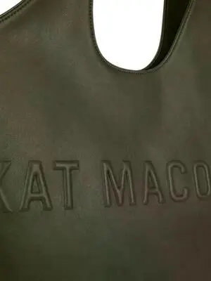 KAT MACONIE Logo-embossed Shoulder Bag - Green