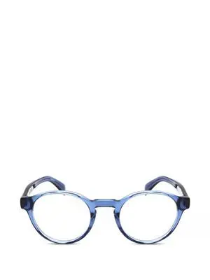 Rag & Bone Round-frame Glasses - Blue