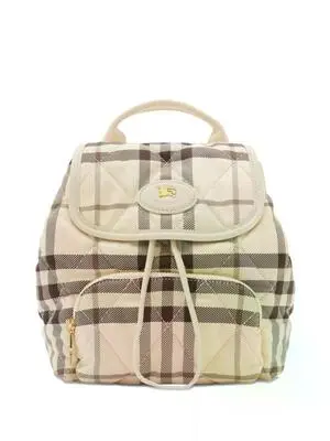 Burberry Mini Horseshoe Backpack - Neutrals