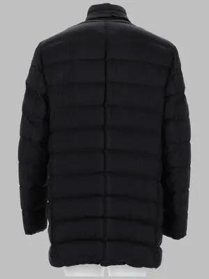 Herno Quilted Puffer Coat - Black