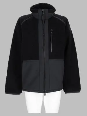 Canada Goose Zip Up Textured Jacket - Black