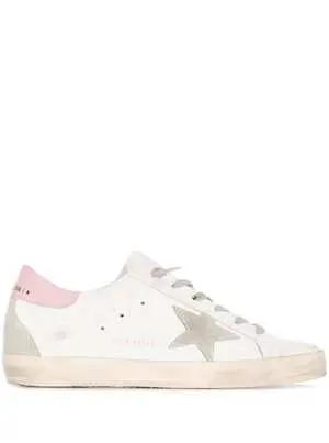 GOLDEN GOOSE Sneaker 'superstar' Low Top With Worn Effect In Leather For - White