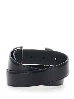Gucci Belt With Horsebit On The Front In Leather For