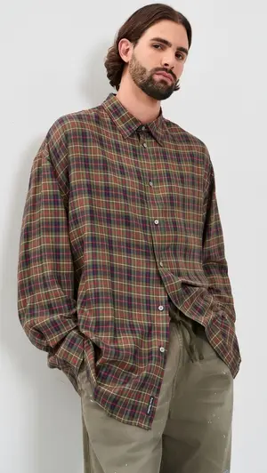 Acne Studios Setar Check Flannel Shirt