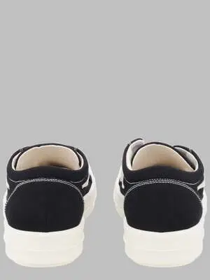 Rick Owens Cotton Sneakers - Black