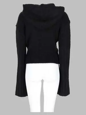 Rick Owens Cashmere And Silk Hoodie
