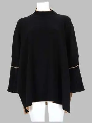 Herno Maglia Oversize In Lana - Black