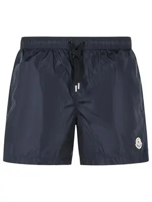 Moncler Navy Polyamide Swimsuit