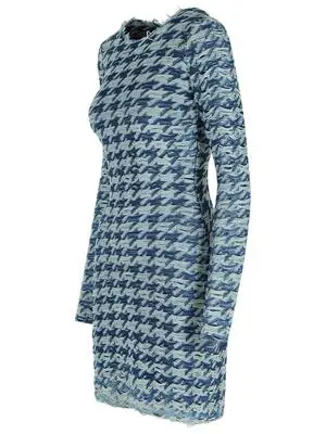 DIESEL® Two-tone Cotton Dress