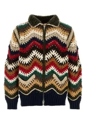 Sacai Crochet Cardigan - Multicolor