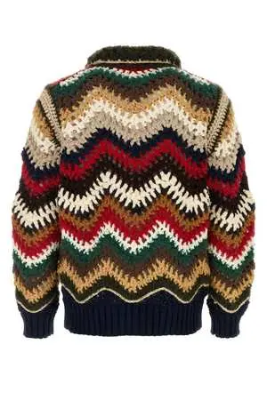 Sacai Crochet Cardigan - Multicolor
