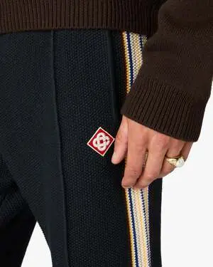 Casablanca Café Culture Wool Track Pants