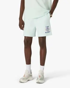 Casablanca Ice Blue Celestial Pyramid Printed Classic Shorts