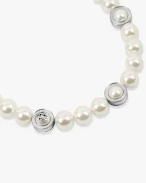 Casablanca Sci-fi Pearl Necklace By