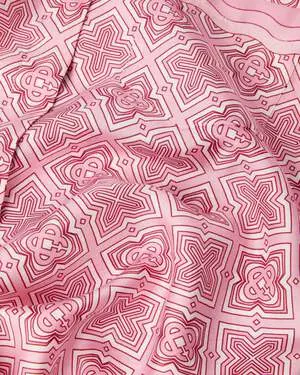 Casablanca Radiating Monogram Silk Shirt