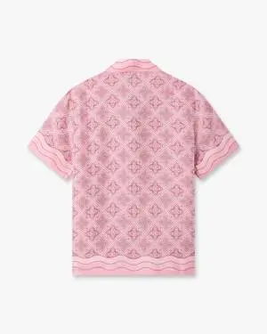Casablanca Radiating Monogram Silk Shirt