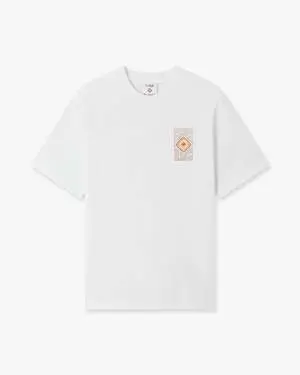 Casablanca Hermons Mirage Short Sleeve T-shirt - White