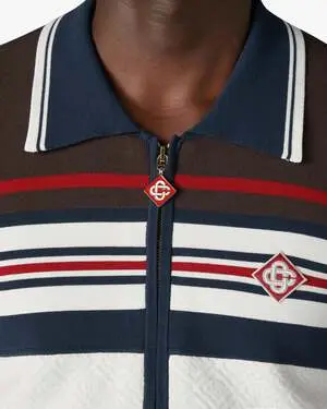 Casablanca Café Culture Stripe Track Jacket