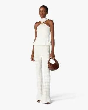 Casablanca Pleated Mosaic Top