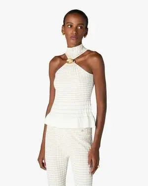 Casablanca Pleated Mosaic Top
