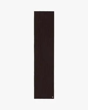 Casablanca Brown Classic Wool Scarf By