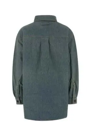 JEAN PAUL GAULTIER Printed Denim Shirt