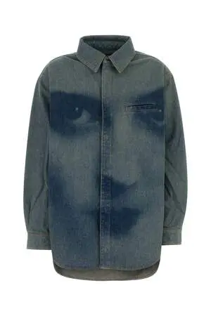 JEAN PAUL GAULTIER Printed Denim Shirt - Multicolor