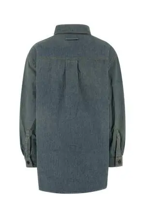 JEAN PAUL GAULTIER Printed Denim Shirt - Multicolor