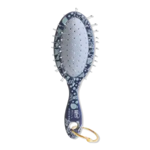 WET BRUSH X Hill House Mini Detangler Brush Keychain - Ditsy Thistle