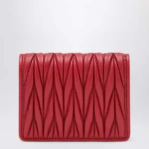 Miu Miu Matelasse Nappa Wallet
