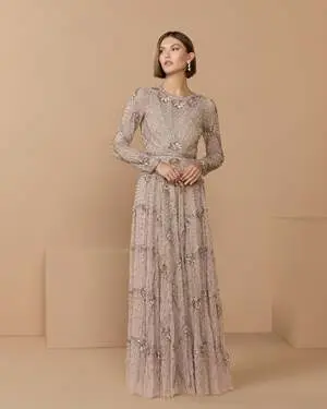 MAC DUGGAL COLLECTION Rhinestone Embellished Gown