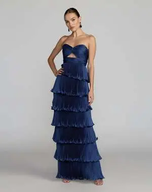 Mac Duggal Gown - Navy