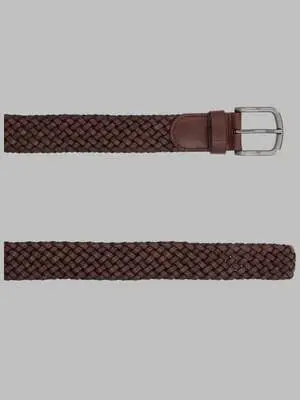 BOSS Woven Leather Belt