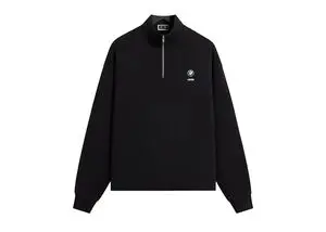 Kith X Bmw Nelson Quarter Zip Pullover - Black