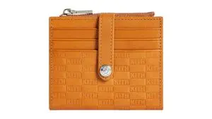 Kith X Bmw Zip Wallet - Camel