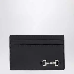 Gucci Cardholder With Horsebit - Black