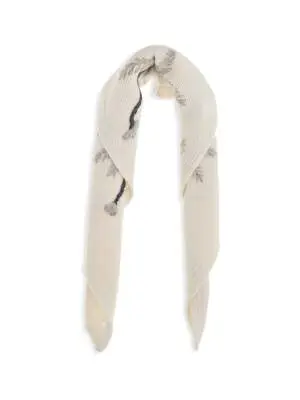 P.a.r.o.s.h Wallaby Floral Knit Scarf - Multicolor
