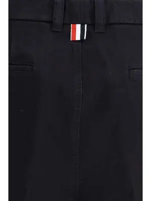 Thom Browne Typewriter Cloth Utility Chino Shorts
