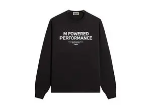 Kith X Bmw Quote Long Sleeve Tee Shirt - Black
