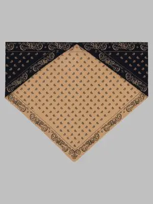 Guest In Residence Cotton Silk Bandana - Blue