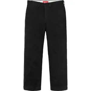 Supreme Pin Up Chino Pant - Black