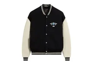Kith X Bmw Porter Knit Varsity Bomber - Black